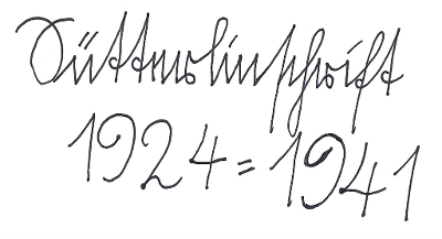 Die "Sütterlinschrift" lesen und schreiben lernen – Augsburg